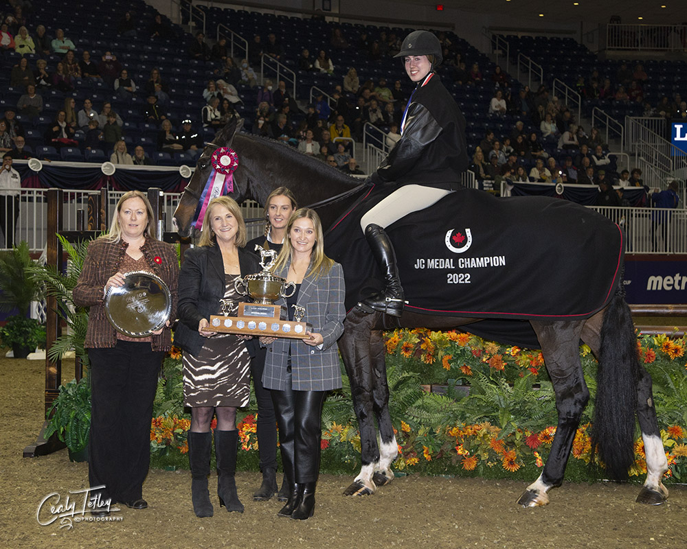 Royal Update Day 5: Lily Elliot wins the JC Medal - Equestrian Canada