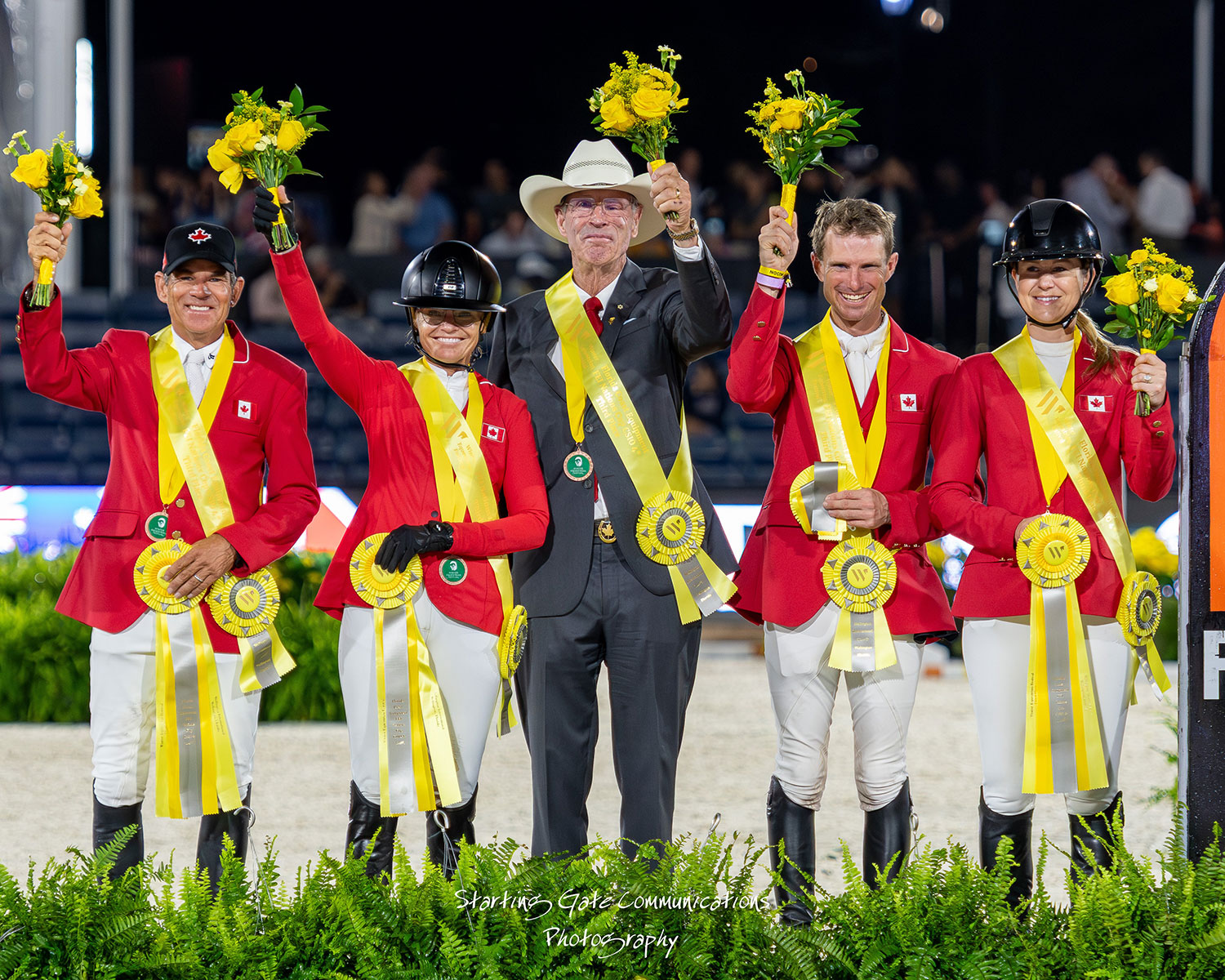 L'équipe canadienne de saut d'obstacles termine troisième de la Coupe ...