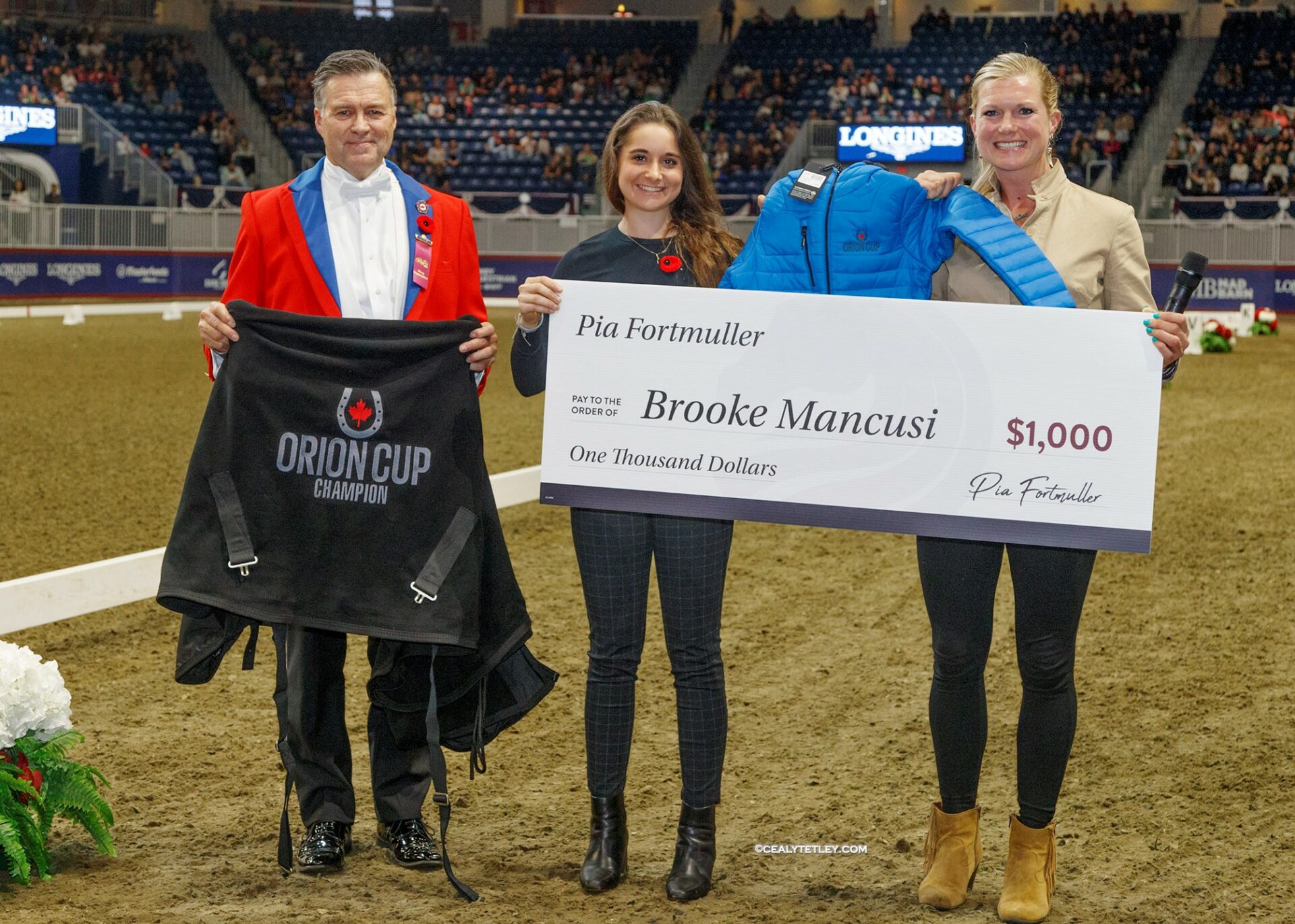 Brooke Mancusi Awarded 2024 Orion Cup - Equestrian Canada