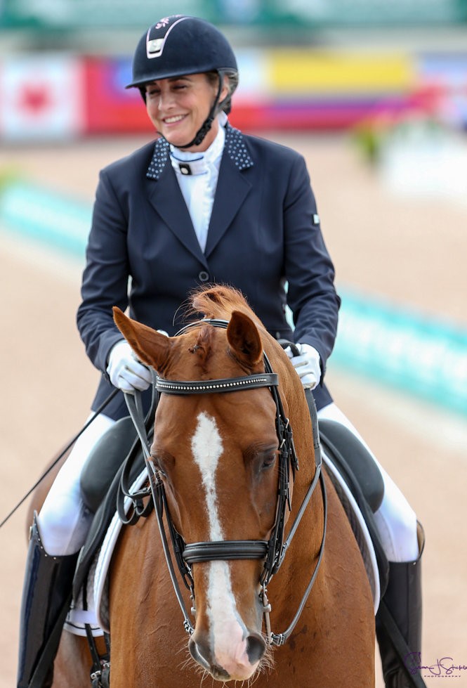 Dr. Lee Garrod Conquers the Centreline in FEI Para-Dressage Debut ...