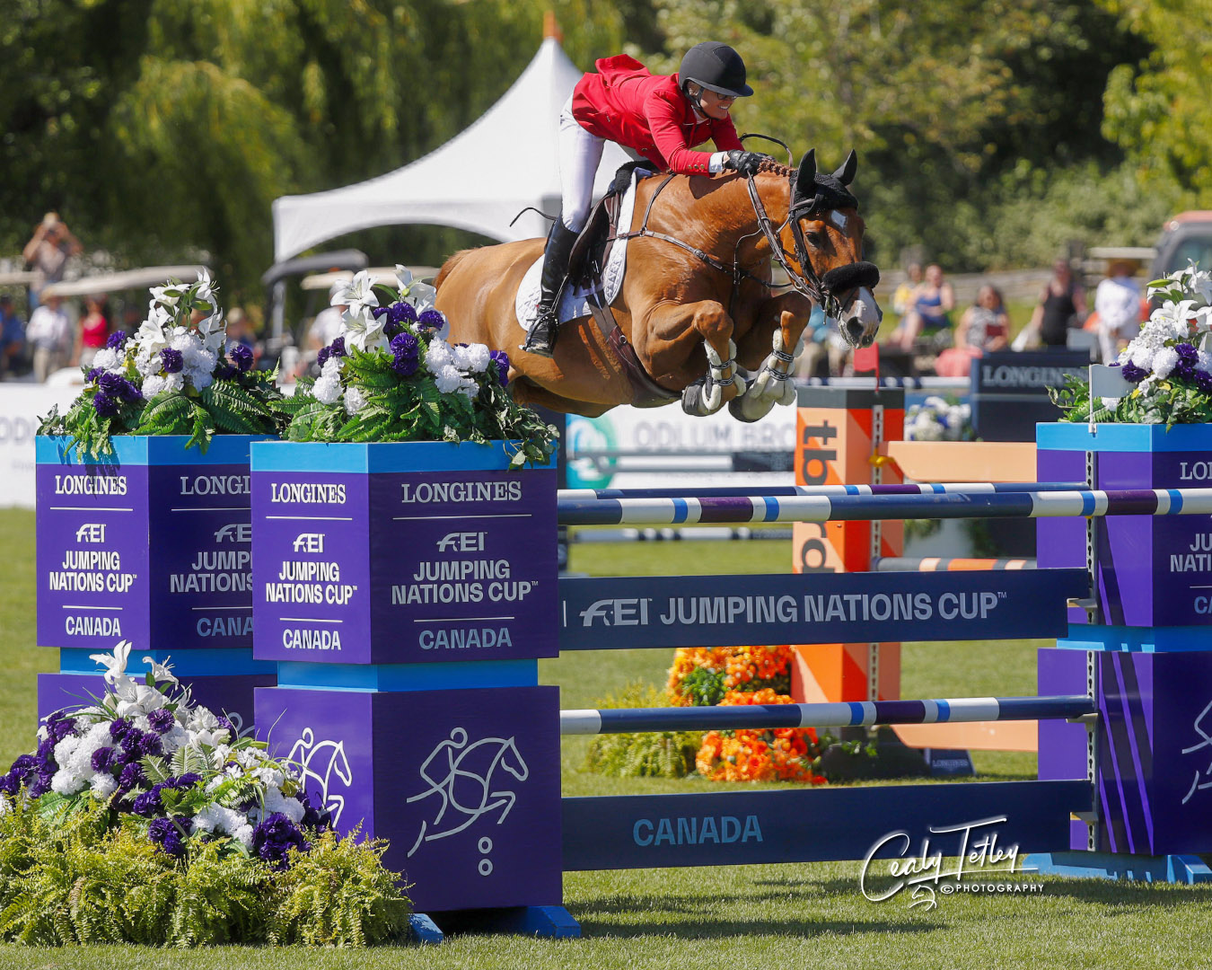 Canadian Show Jumping Team Second in Longines Nations Cup of Canada ...