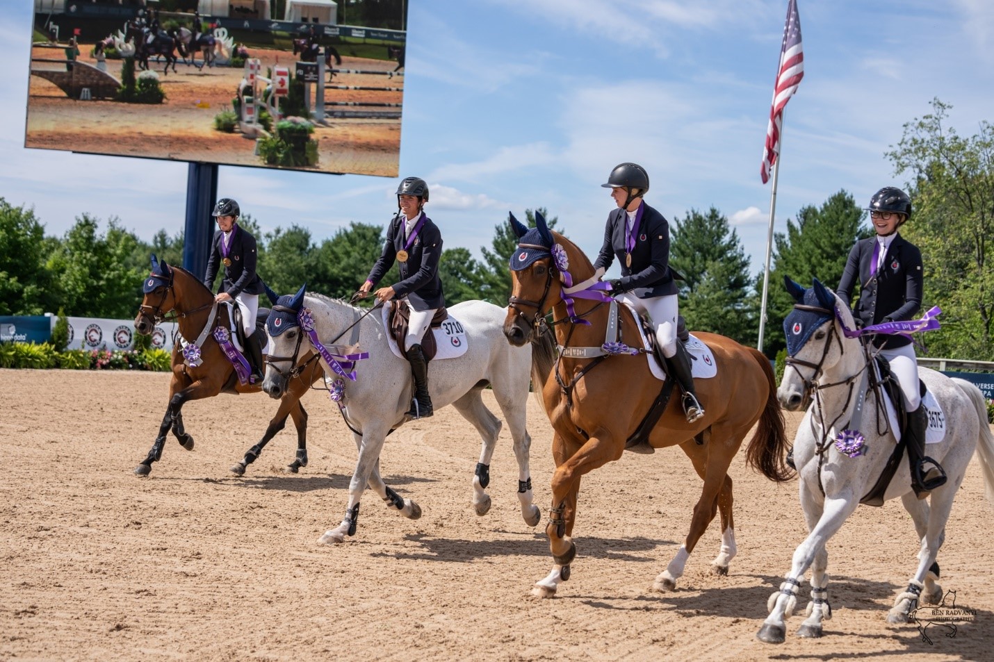 NAYC Wrap-up: Canada Wins Five Medals in Traverse City - Equestrian Canada