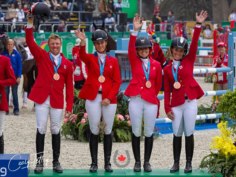 Canadian Eventing Team Foot-Perfect in Final to Claim Bronze at Lima ...